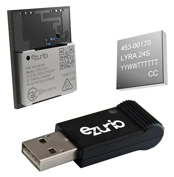 Lyra 24 Bluetooth Modules - Ezurio | DigiKey